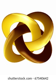 Golden Infinite Loop Stock Illustration 67540642 | Shutterstock