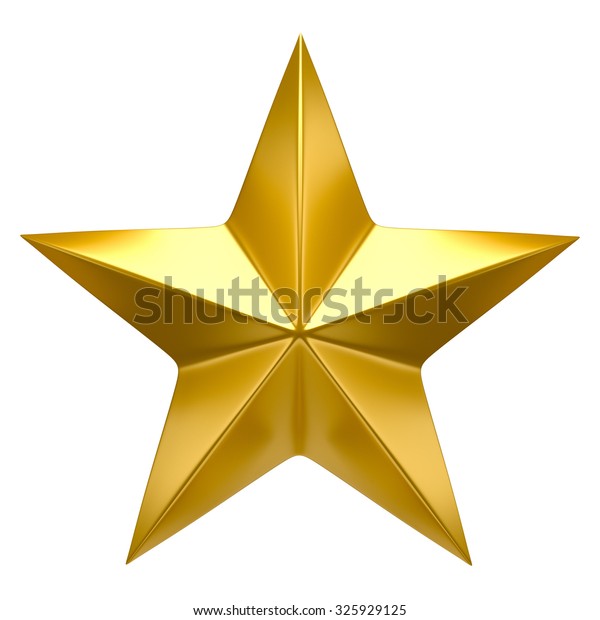 Ilustración de stock sobre Estrella dorada 325929125