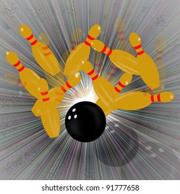 Golden Strike Stock Illustration 91777658 | Shutterstock