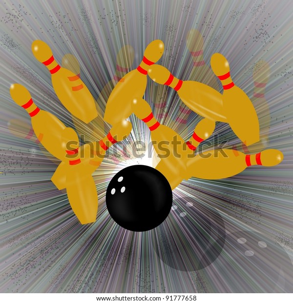 Golden Strike Stock Illustration 91777658 | Shutterstock