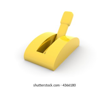 Golden Switch Stock Illustration 4366180