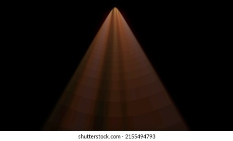 Golden Top Down Light Rays Burst Stock Illustration 2155494793 ...