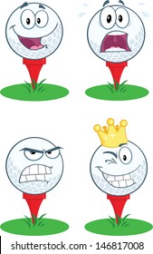 46 Screaming golf ball Stock Illustrations, Images & Vectors | Shutterstock