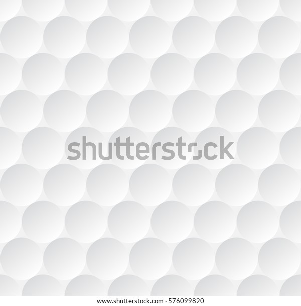 Golf Ball Texture Seamless Pattern Stock Illustration 576099820