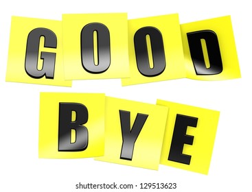 106 Goodbye sticky note: immagini, foto stock e grafica vettoriale ...