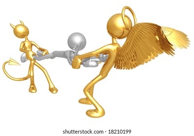 Good Versus Evil Stock Illustration 18210199 | Shutterstock