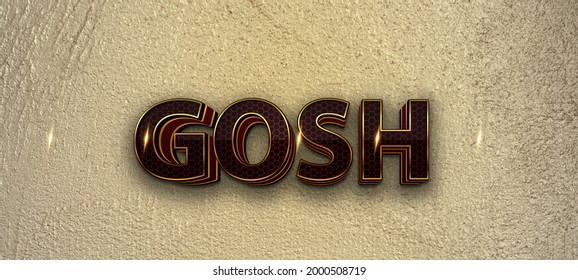 112 Gosh 3d Images, Stock Photos & Vectors | Shutterstock