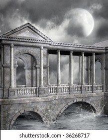 Gothic Bridge Stock Illustration 36268717 | Shutterstock
