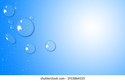 Gradation Background Refracted Water Splash Stock Illustration ...