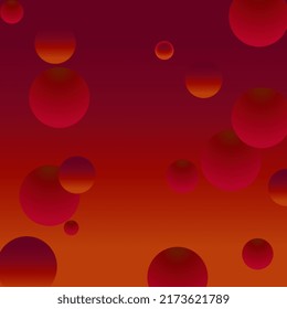 Gradient Background Combination Red Color Several Stock Illustration ...