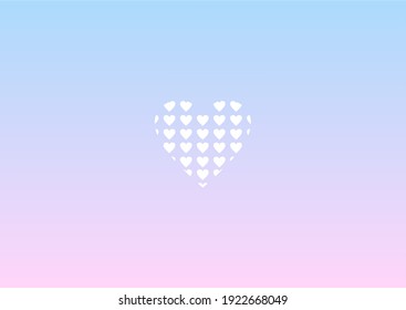 Gradient Backgrounds Love Patterns Stock Illustration 1922668049 ...