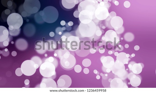Gradient Bokeh Effect Glare Violet Blue Stock Illustration 1236459958