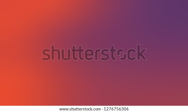 Gradient Camelot Red Grenadier Orange Color Stock Illustration 1276756306