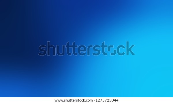Gradient Cobalt Blue Deep Sky Color Stock Illustration 1275725044