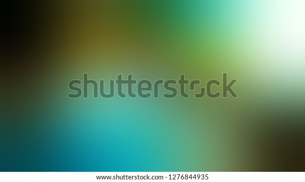 Gradient Killarney Green Granny Apple Color Stock Illustration 1276844935