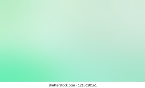 Gradient Mint Tulip Blue Magic Green Stock Illustration 1213628161