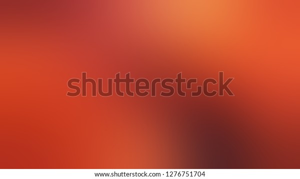 Gradient Persian Red Grenadier Orange Color Stock Illustration 1276751704