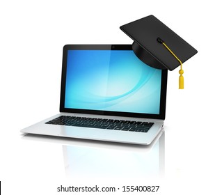 22,137 Computer graduation cap Images, Stock Photos & Vectors ...