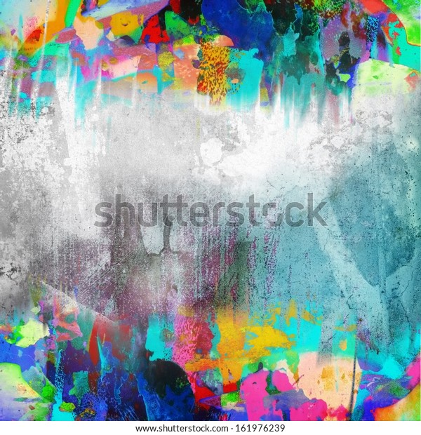 Graffiti Paint Background Stock Illustration 161976239 | Shutterstock