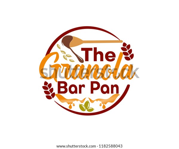 Granola Logo Bar Stock Illustration 1182588043 | Shutterstock