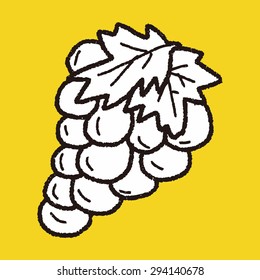 Grape Doodle Stock Illustration 294140678 | Shutterstock