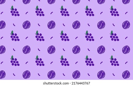 4,486 Grape Pattern Cute Images, Stock Photos & Vectors | Shutterstock