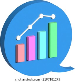 Graph Charts Task Management Icon Setgradient Stock Illustration ...
