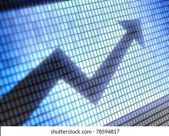 Graph On Screen Full Collection Icons Stock Illustration 78594817 ...