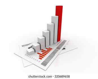 Graph Rising Stock Illustration 320689658 | Shutterstock