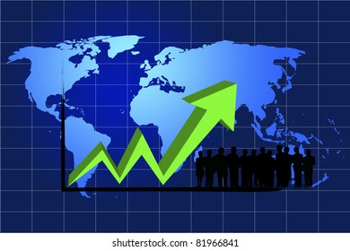 Graph Shows Highest Sales Data Source Stock Illustration 81966841 ...