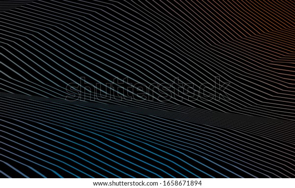 Graphic Backdrop Texture Presentations Digital Lines Stock Illustration ...