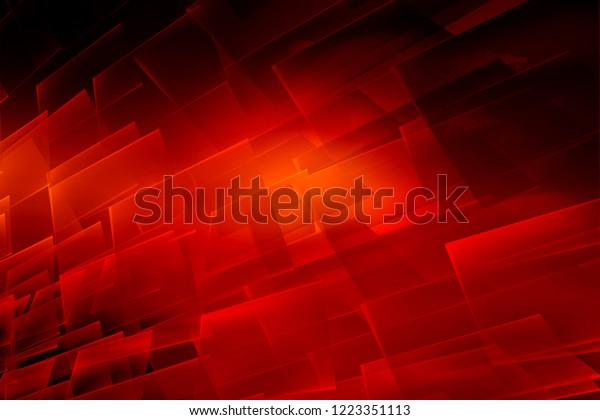 Graphical Abstract Red Theme Background Transparent Stock Illustration ...