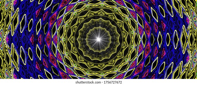 Graphical Pattern Supernova Shining Star Center Stock Illustration ...