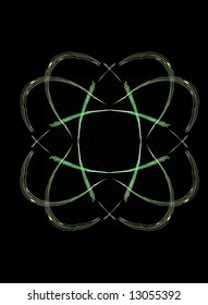 Cold Fusion Energy Catalyzer Nuclear Reaction Stock Illustration 300059525