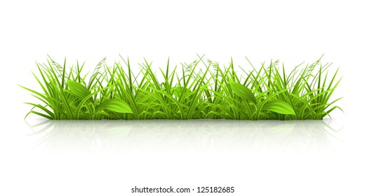 잔디, 비트맵 복사 스톡 일러스트 125182685 | Shutterstock