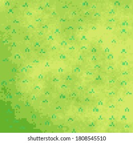 Grass Texture Background Pixel Art Cartoon Stock Illustration ...