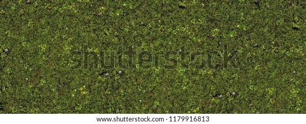 Grass Texture Top View 3d Illustration Stock Illustration 1179916813 ...