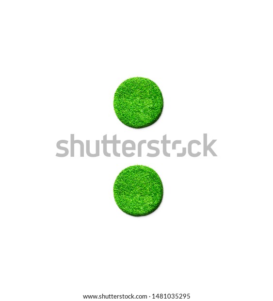 Grass Two Points Mark Symbol Isolated Stock Illustration 1481035295 ...