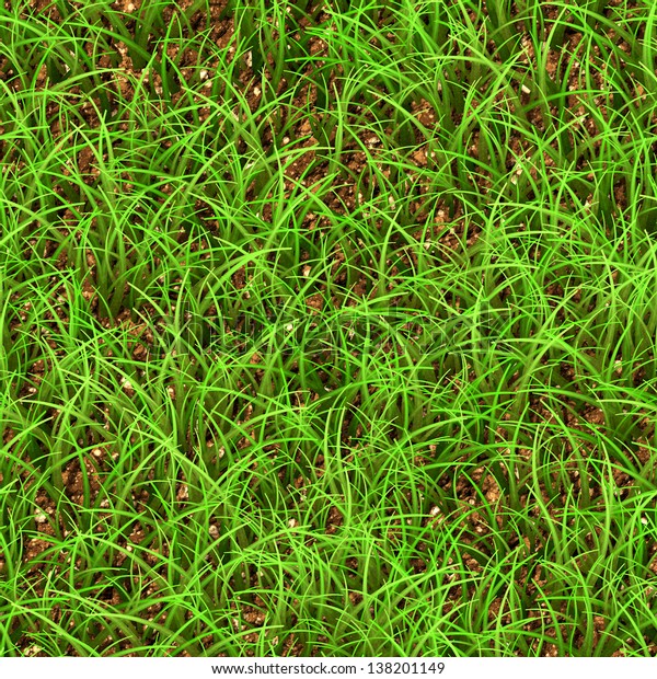 Grassy Background Patterned Floral Mesh Stock Illustration 138201149 ...