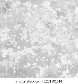 Gray Paint Splatter Effect Texture On Stock Illustration 1281501514 ...
