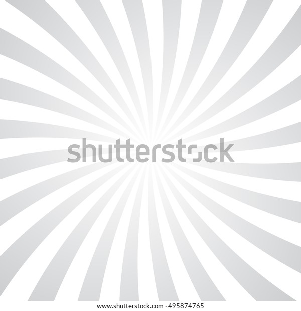 Gray Rays Poster Popular Ray Star Stock Illustration 495874765