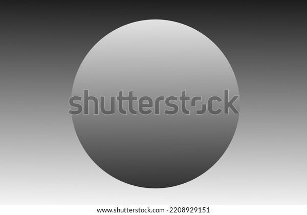 Gray Scale Gradient Sphere Background Stock Illustration 2208929151 ...