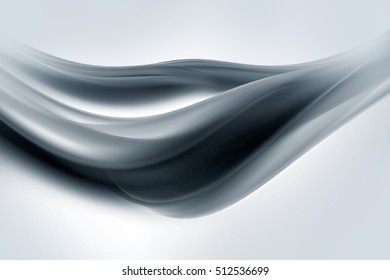 Gray Wave Design Background Stock Illustration 512536699 | Shutterstock