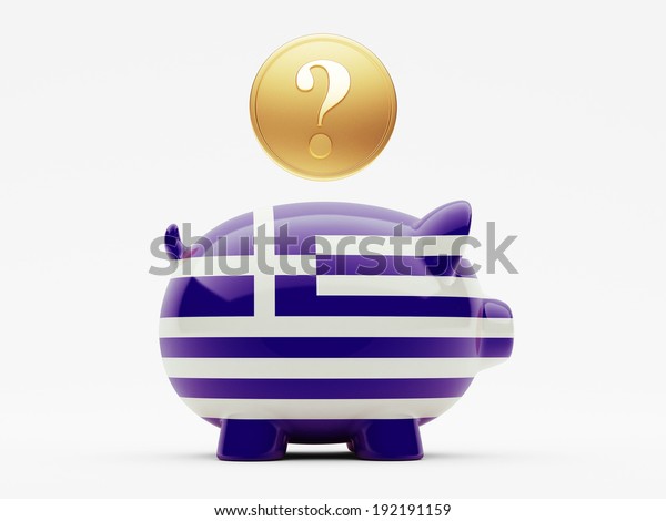 Greece High Resolution Question Mark Concept Stock Illustration ...