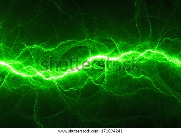 Green Abstract Lightning Stock Illustration 171094241 | Shutterstock