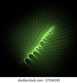 Green Abstract Linear Background Stock Illustration 57534190 | Shutterstock