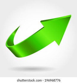 Free Stock Photo of Green Dimensional Arrow | Download Free Images and ...