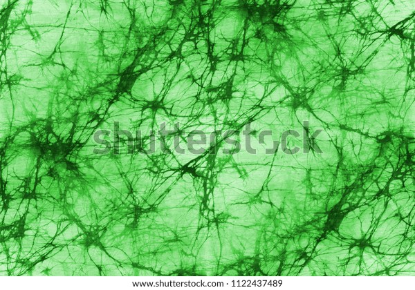 Green Batik Fabric Texture Seamless Background Stock Illustration ...