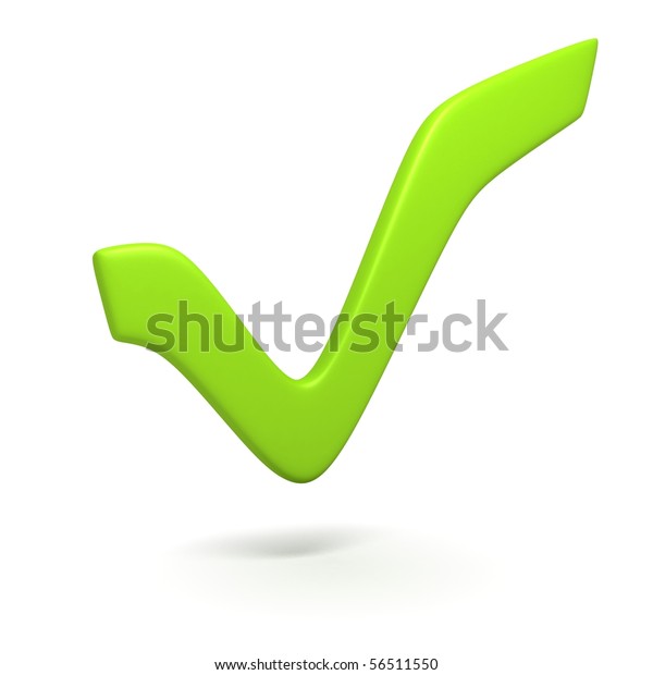Green Check Mark Stock Illustration 56511550 | Shutterstock