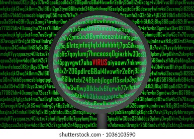 Green Code On Black Background Computer Stock Illustration 1036103590 ...